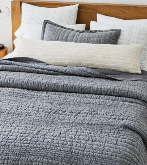 Riley Irregular Stripe Stonewash 3 Piece Quilt Set – The Nesting Store